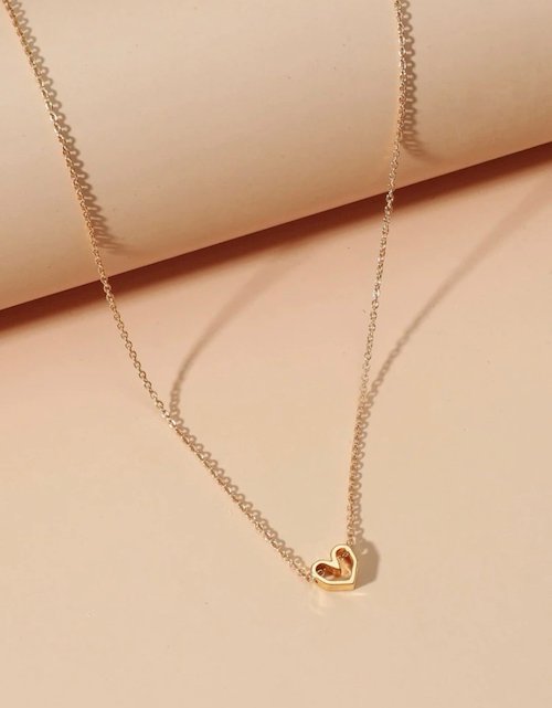Collier petit coeur - DES BIJOUX FANTAISIE